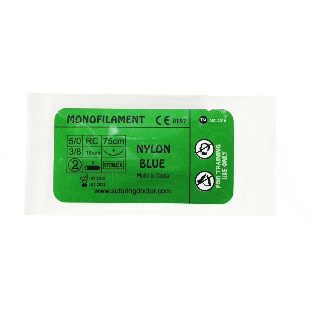 Suturing Doctor Nylon Black Training Suture - 12 Pack | eBay